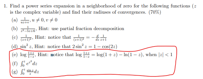 Solved especially want to know how to do part (e) (f) (g) | Chegg.com