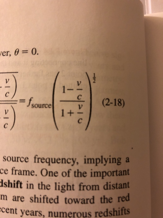 Doppler Effect Formula Derivation