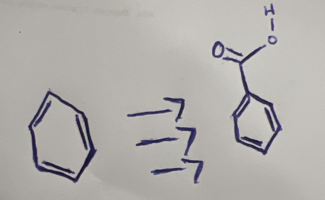 Solved Please write out all the intermediates (molecules | Chegg.com