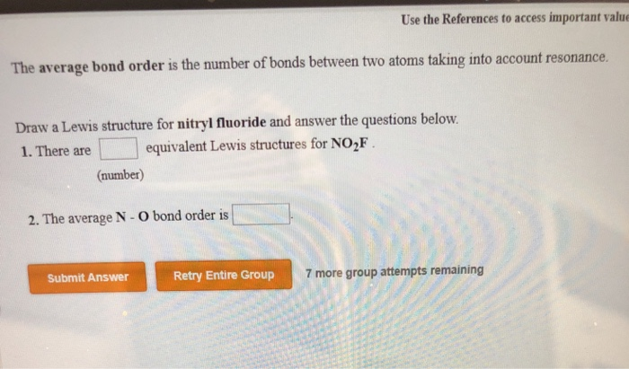 Draw All Resonance Structures for the Nitryl Fluoride Molecule No2f