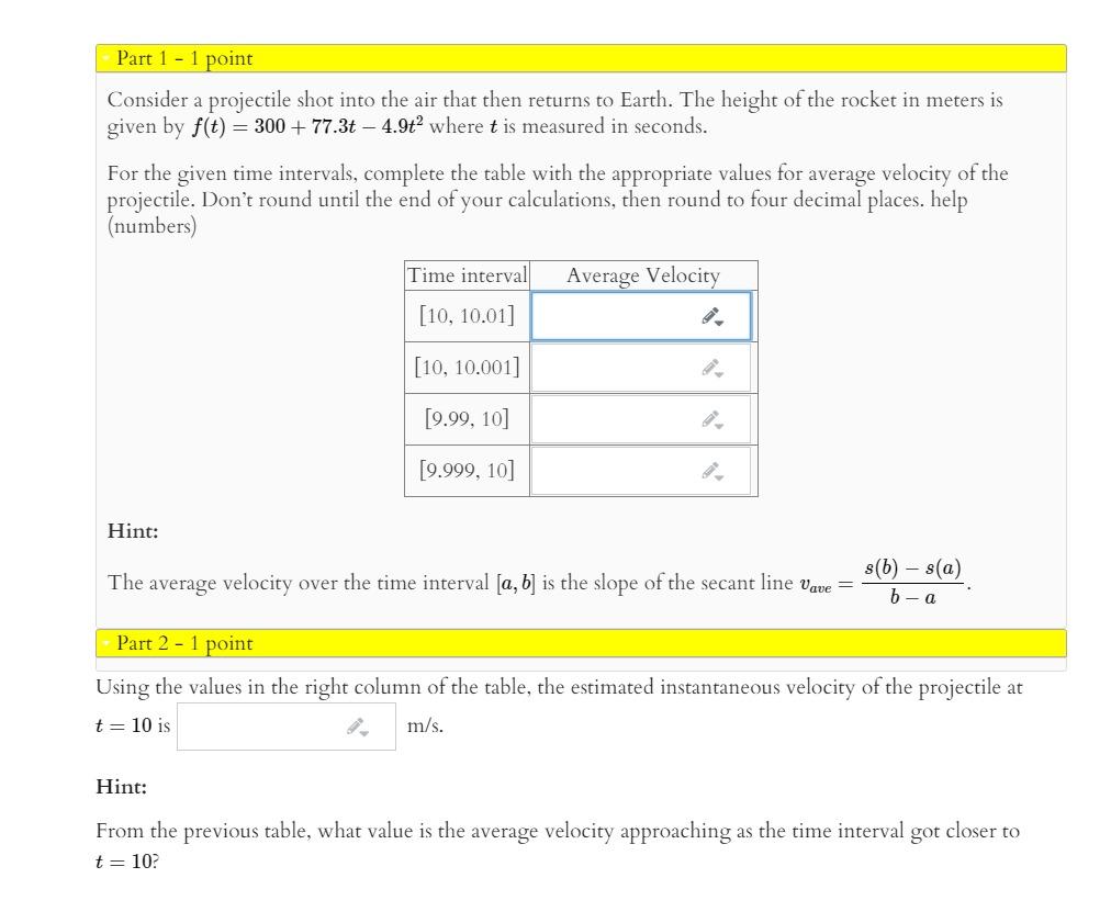Solved If a ball is thrown straight up into the air with an | Chegg.com