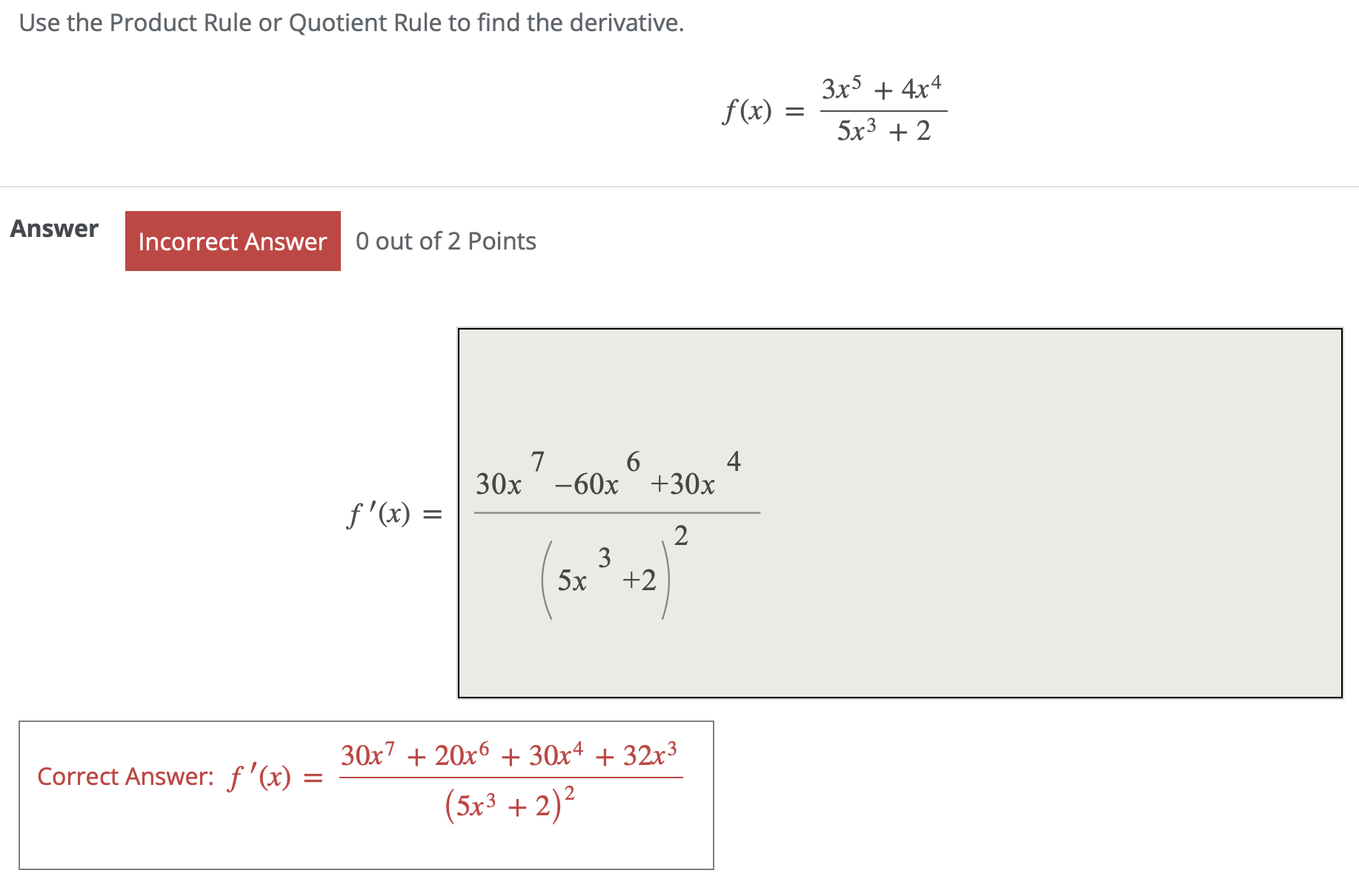 Solved Use the Product Rule or Quotient Rule to find the | Chegg.com