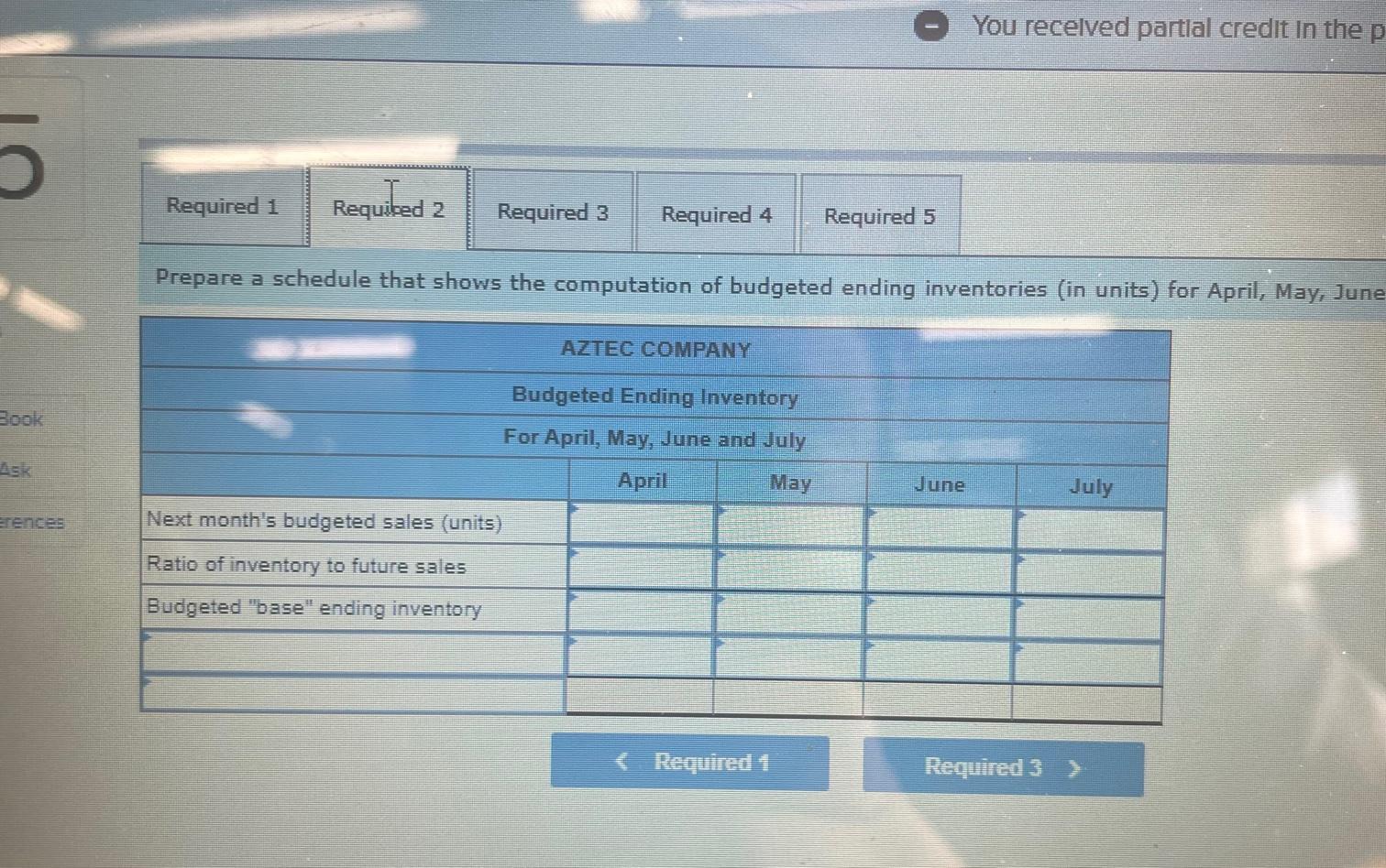 Solved You received partial credit In the previous attempt. | Chegg.com