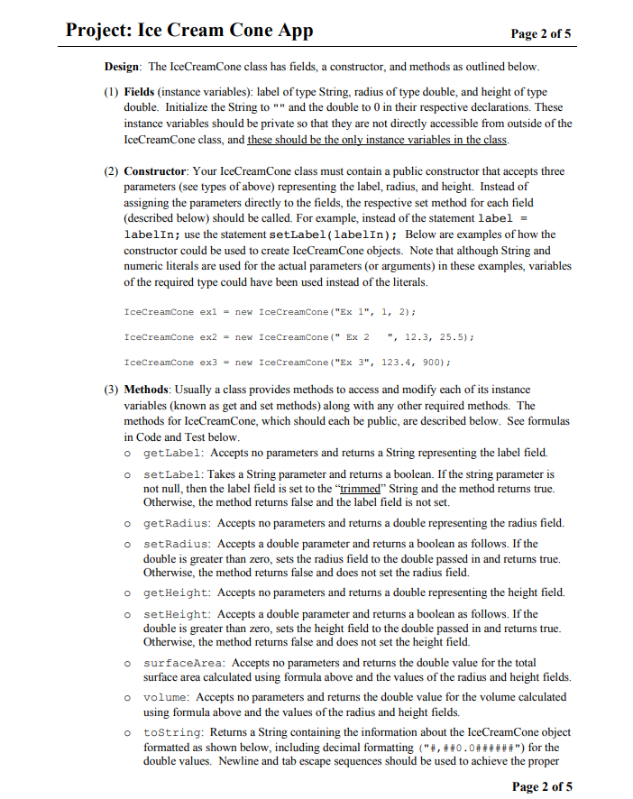 Solved Specifications Overview: You will write a program | Chegg.com
