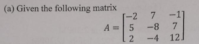 Solved Find Eigenvalues of AWhat is the condition number for | Chegg.com