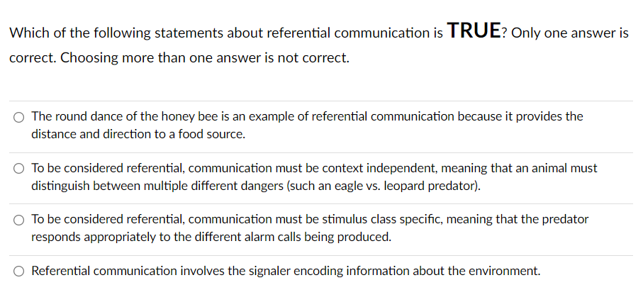 Solved Which of the following statements about referential | Chegg.com