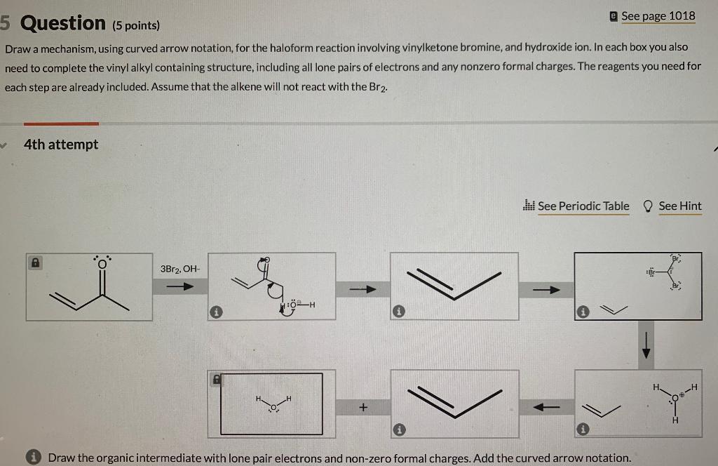 Solved Draw a mechanism, using curved arrow notation, for | Chegg.com
