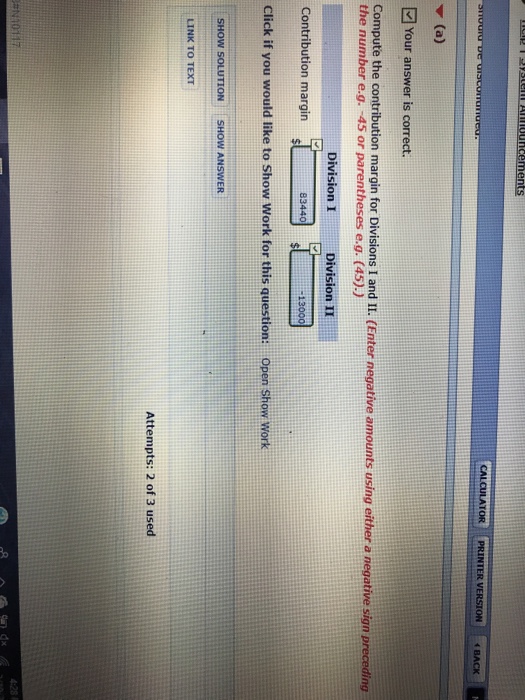 Solved Hele I System Announcements NEXT Problem 20-5A (Part | Chegg.com