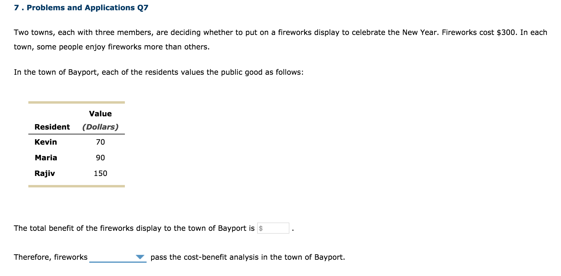 Solved 7. Problems and Applications Q7 Two towns, each with | Chegg.com