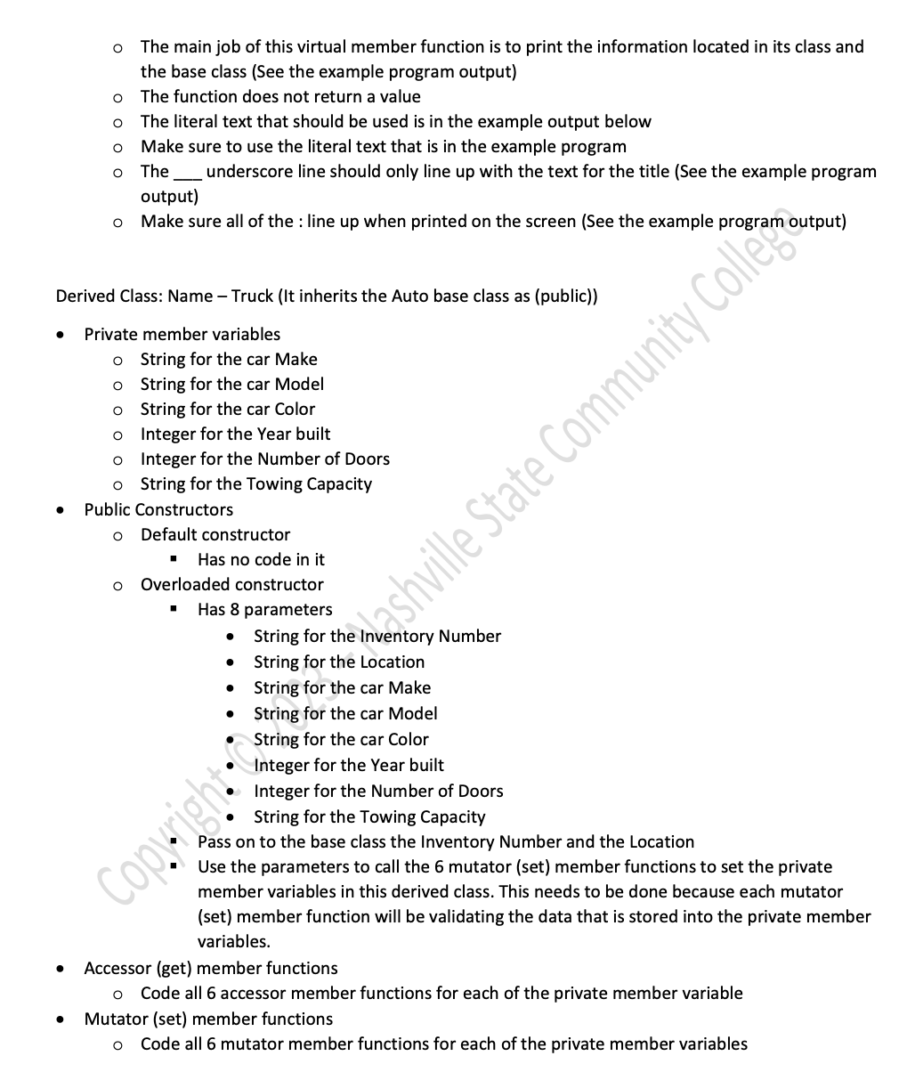 Solved in this project you will create a program that will | Chegg.com