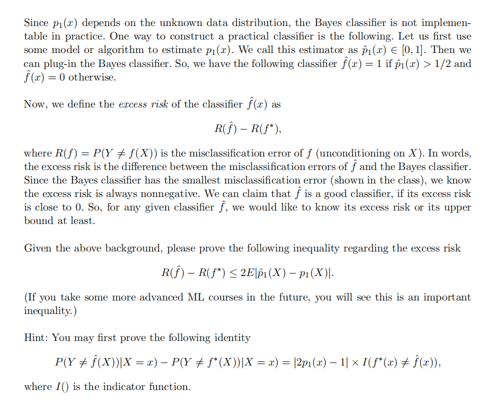 Solved Classification is a very important research area and | Chegg.com