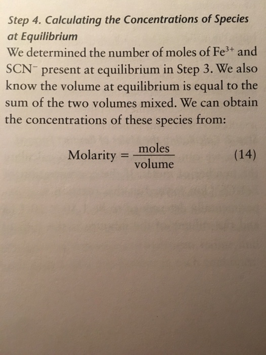 Solved suppose a student mixes 5.00 mL of 2.00 × 10-3 M | Chegg.com