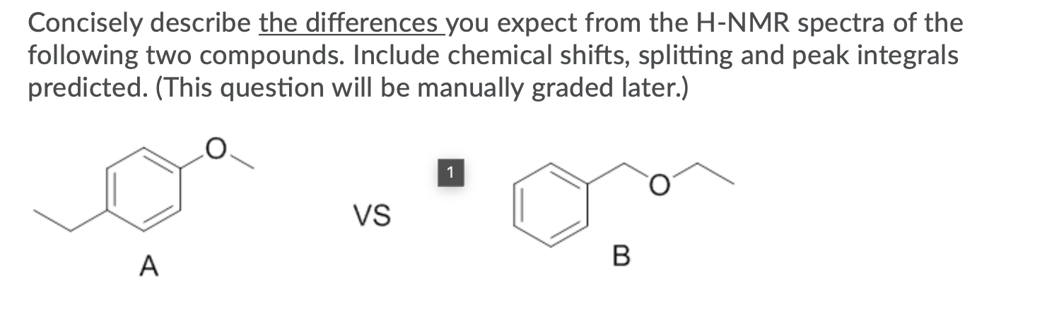 Solved Concisely describe the differences you expect from | Chegg.com
