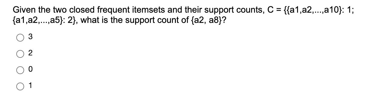 Solved The completeness of a data mining algorithm is often | Chegg.com