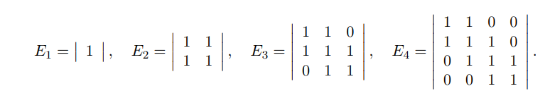 Solved The tridiagonal 1,1,1 matrix of order n has | Chegg.com