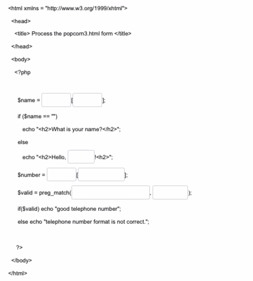 Solved Welcome to simple form demo Name: Telephone Number: | Chegg.com
