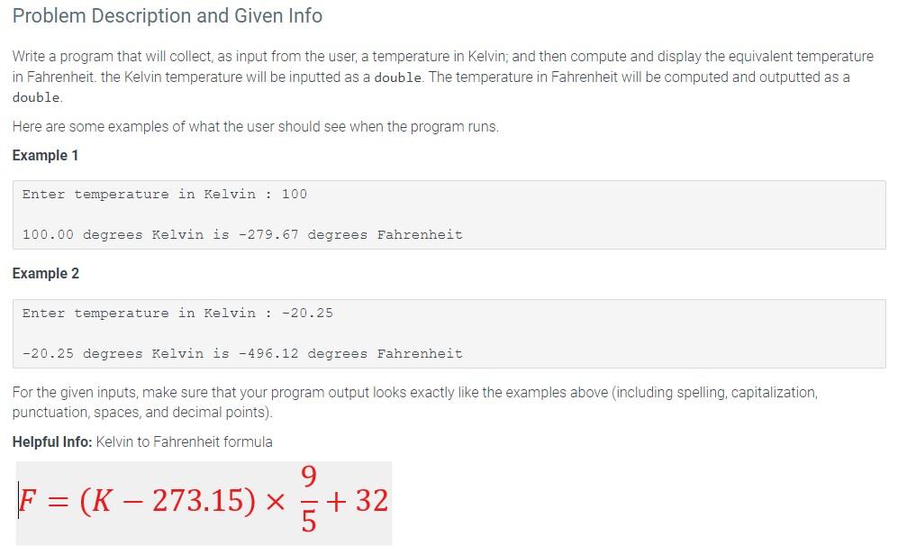 Solved Write a program that will collect, as input from the | Chegg.com