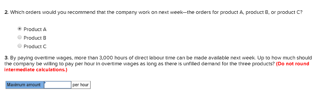 Solved Exercise 12-5 Utilization of a Constrained Resource | Chegg.com