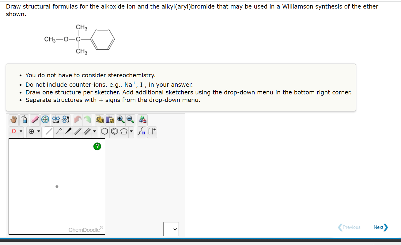 Solved Draw structural formulas for the alkoxide ion and the | Chegg.com