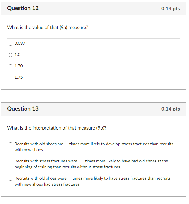 THESE ARE EPIDEMIOLOGY QUESTIONS THE Relative Risk | Chegg.com