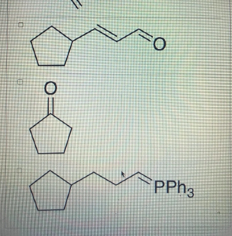 Solved Which reagents could be combined to make the | Chegg.com