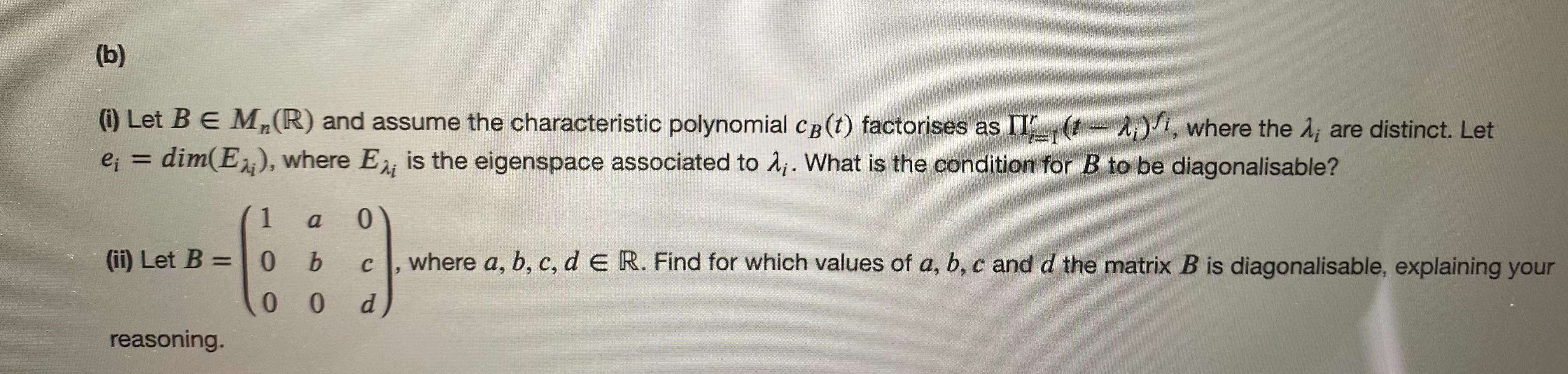 Solved Q2 a (15 points) 2/5 1/5 2/5 (a) Let A = 2/5 1/5 2/5 | Chegg.com