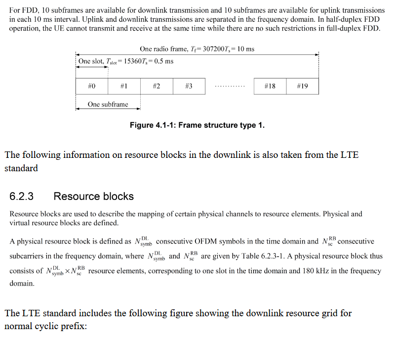 Solved 4.1 Frame structure type 1 Frame structure type 1 is | Chegg.com