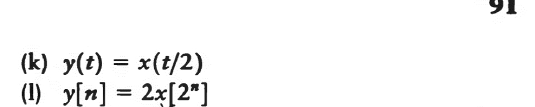 Solved 64 The systems that follow have input x(t) or x[n] | Chegg.com