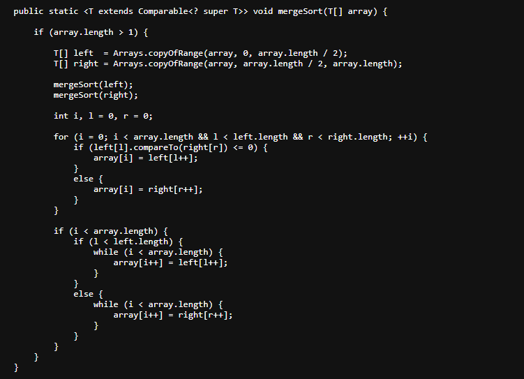 Solved Fast Sorting Algorithms Implement a fast sorting | Chegg.com