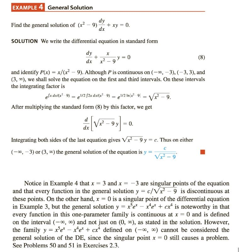 Solved Reread Example 4 and then find the general solution | Chegg.com