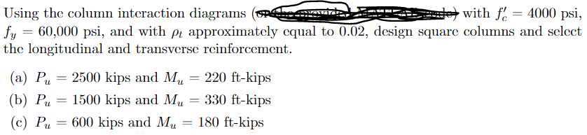 Solved Using the column interaction diagrams ( Se te with f | Chegg.com