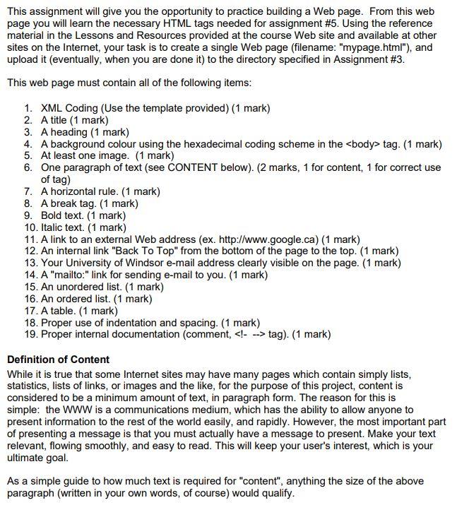 Solved This assignment will give you the opportunity to | Chegg.com