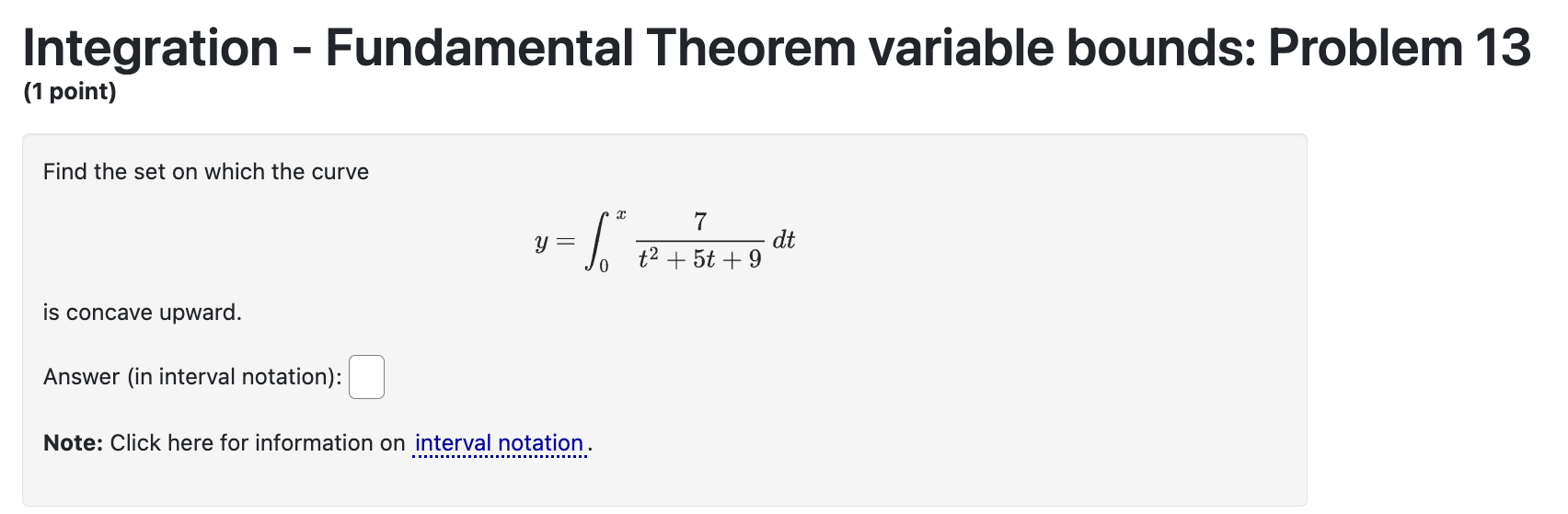Solved Integration - Fundamental Theorem variable bounds: | Chegg.com