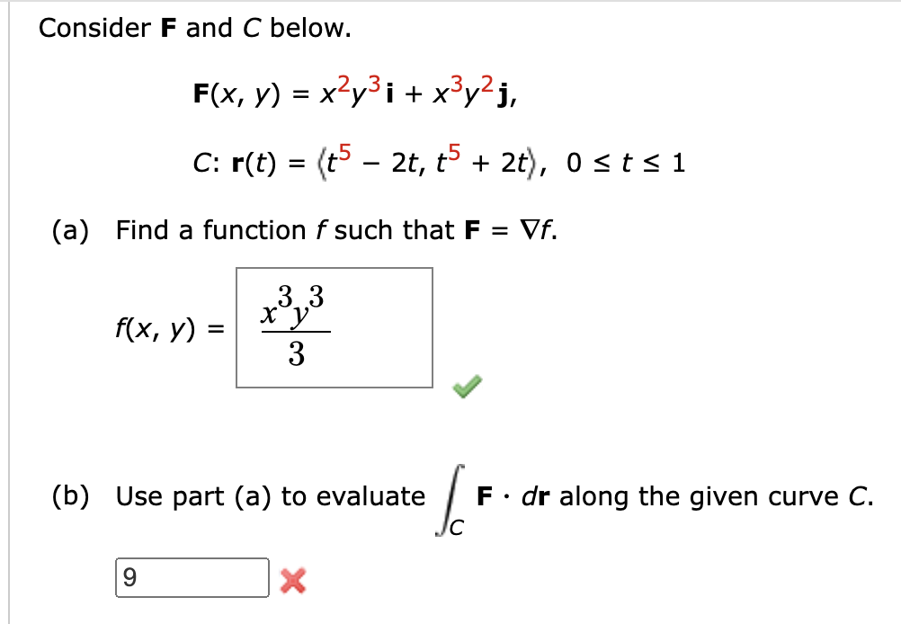 Solved Consider F and C below. | Chegg.com