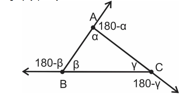Solved The exterior angle of a triangle is the supplement of | Chegg.com