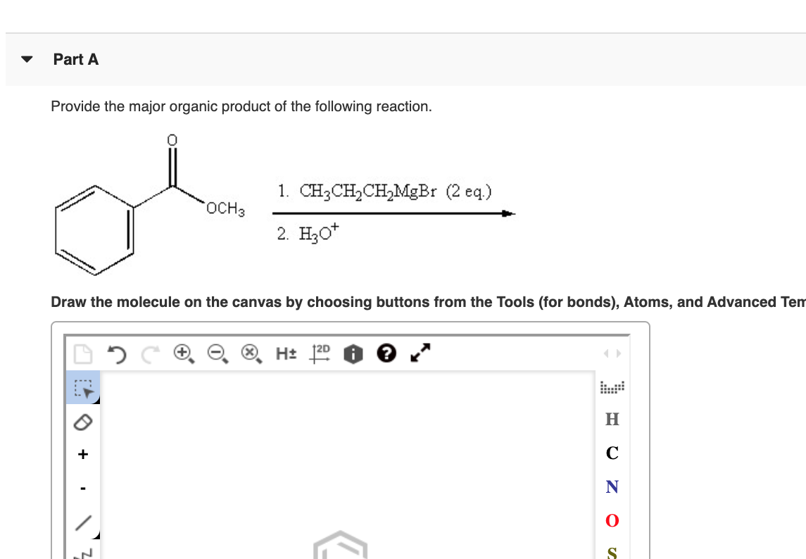 Solved: Provide The Major Organic Product Of The Following... | Chegg.com