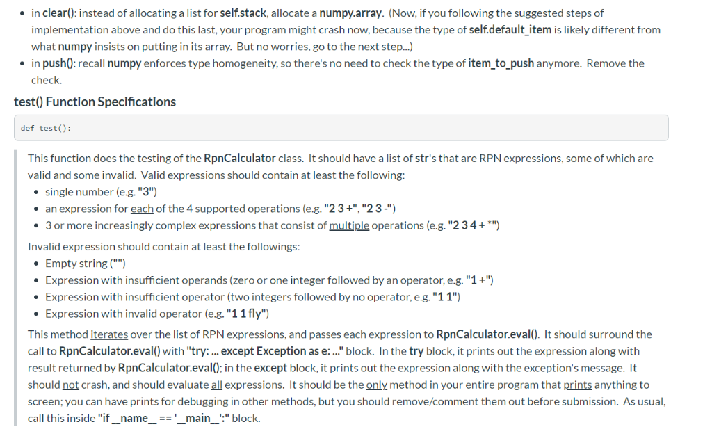 RPN calculator overview postfix notation. This is in | Chegg.com