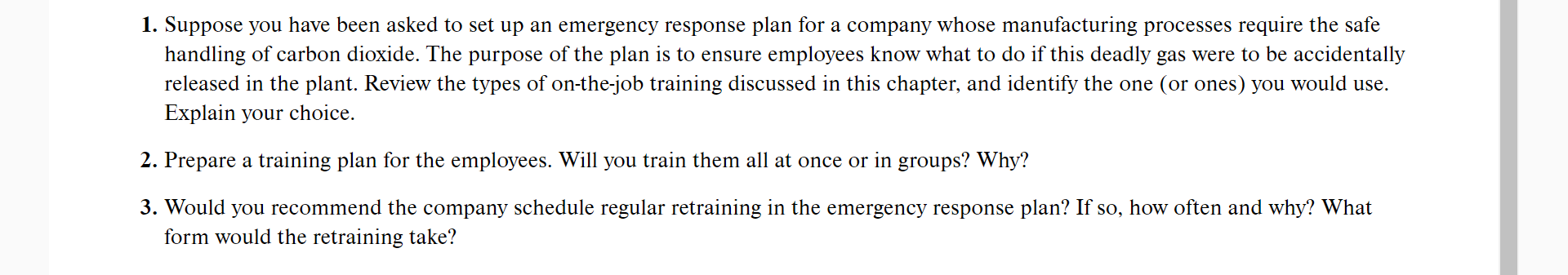 Solved Problem-Solving Case: Training Employees for | Chegg.com