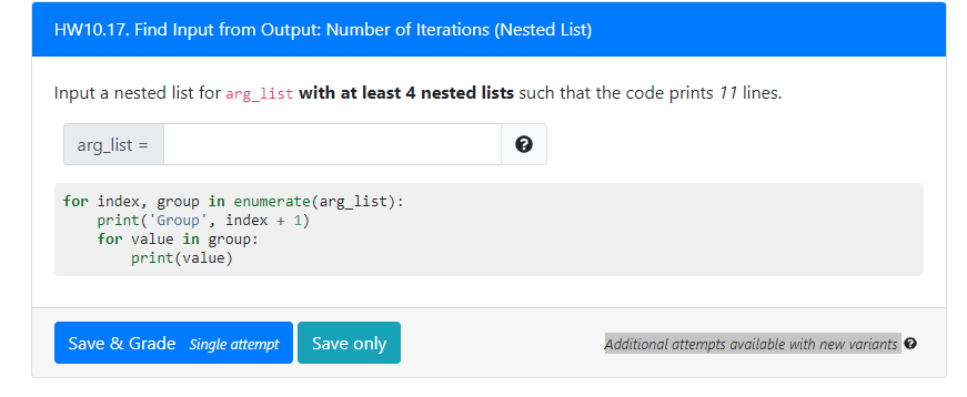 Solved HW10.17. Find Input from Output: Number of Iterations | Chegg.com