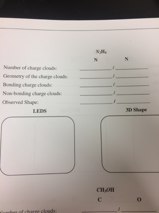 Solved Number of charge clouds: Geometry of the charge | Chegg.com