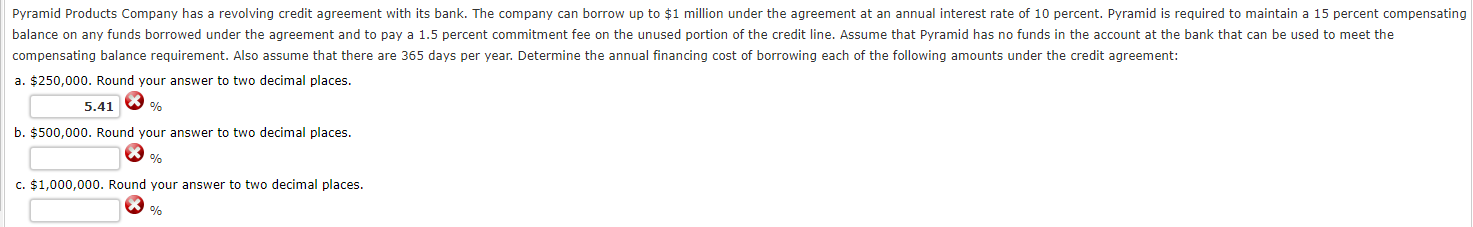 Solved compensating balance requirement. Also assume that | Chegg.com