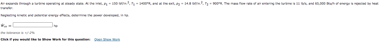 Solved Air enters a diffuser operating at steady state at | Chegg.com