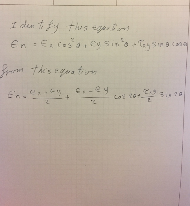 Solved Identify this equation epsilon n = epsilon x cos^2 | Chegg.com