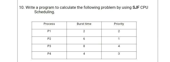 Solved 10. Write a program to calculate the following | Chegg.com