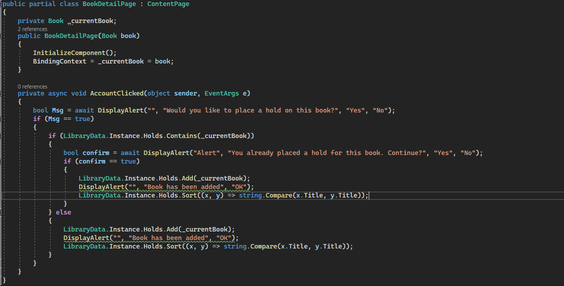 Solved I need some help in creating a button for every item | Chegg.com