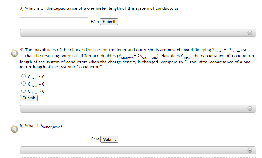 Solved Concentric Cylindrical Conducting Shells 1 2 3 4 5 6 | Chegg.com