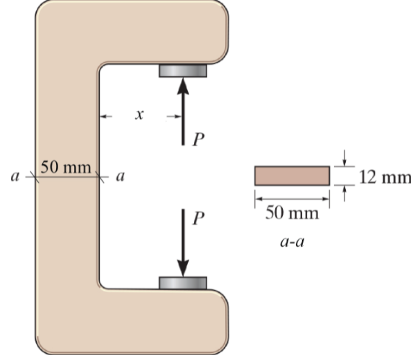 Solved Determine the magnitude of the maximum tensile | Chegg.com