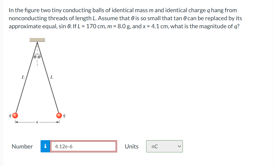 Solved In the figure two tiny conducting balls of identical | Chegg.com