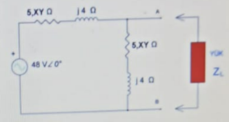 Solved Find the load impedance and the maximum power to draw | Chegg.com