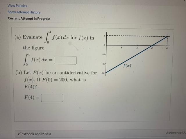 Solved View Policies Show Attempt History Current Attempt in | Chegg.com